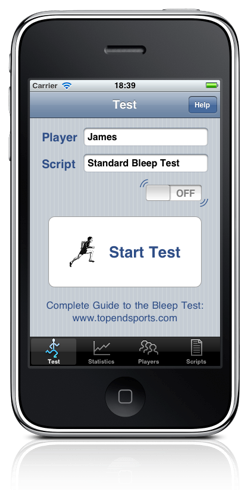 Bleep Test Solo App